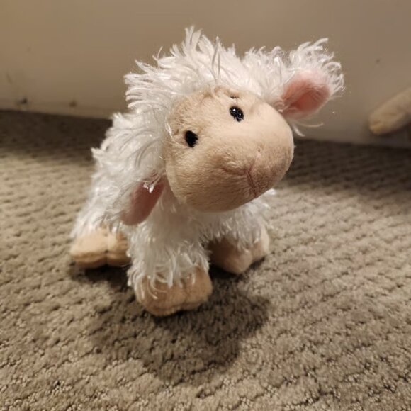 GANZ | Toys | Ganz Shaggy Lamb Sheep Plush Stuffed Animal 6 White ...